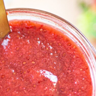 Vegan strawberry jam | Quick Easy Recipe - The Plant Based School