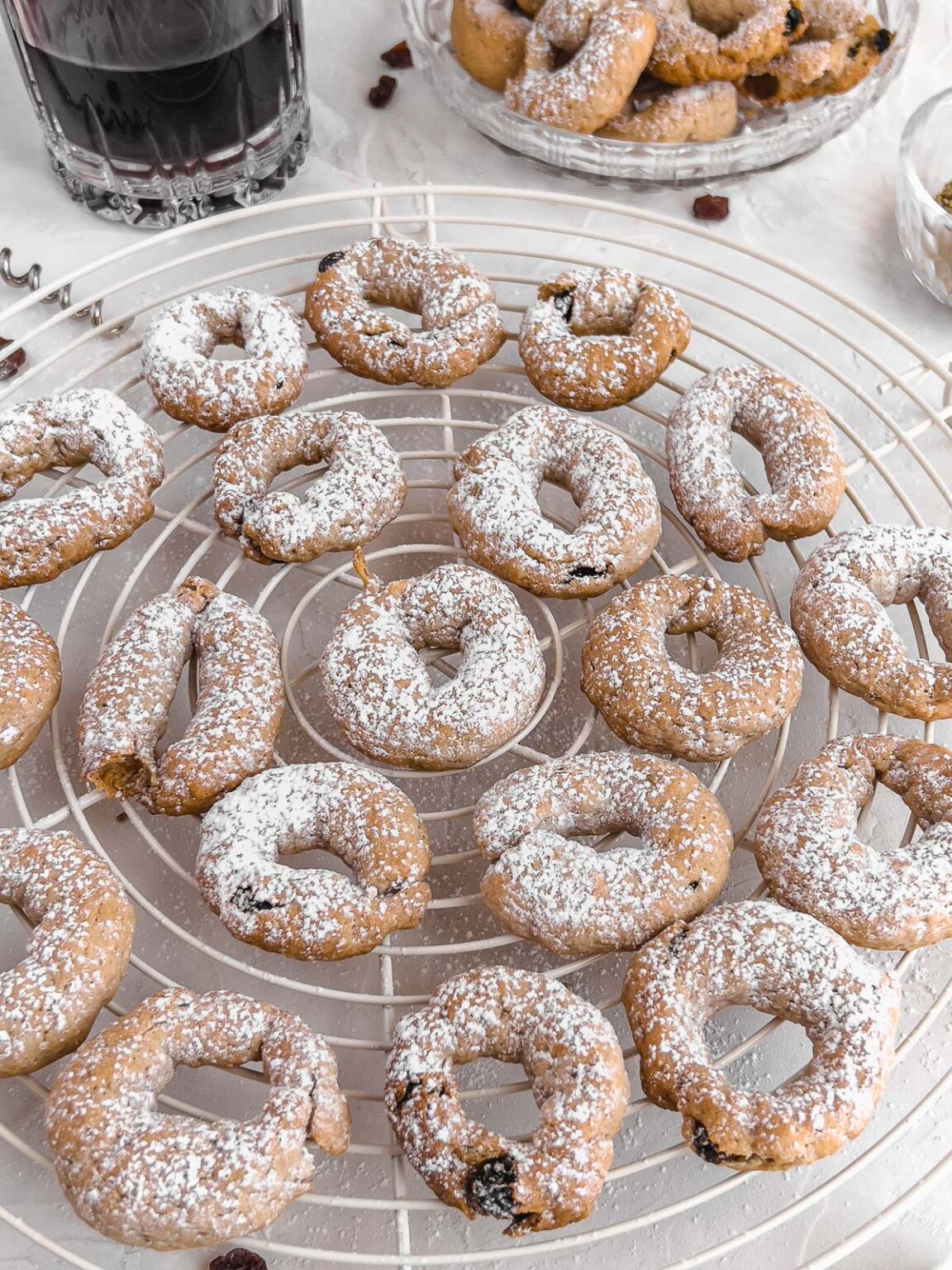 Wine Cookies - Italian recipe - The Plant Based School