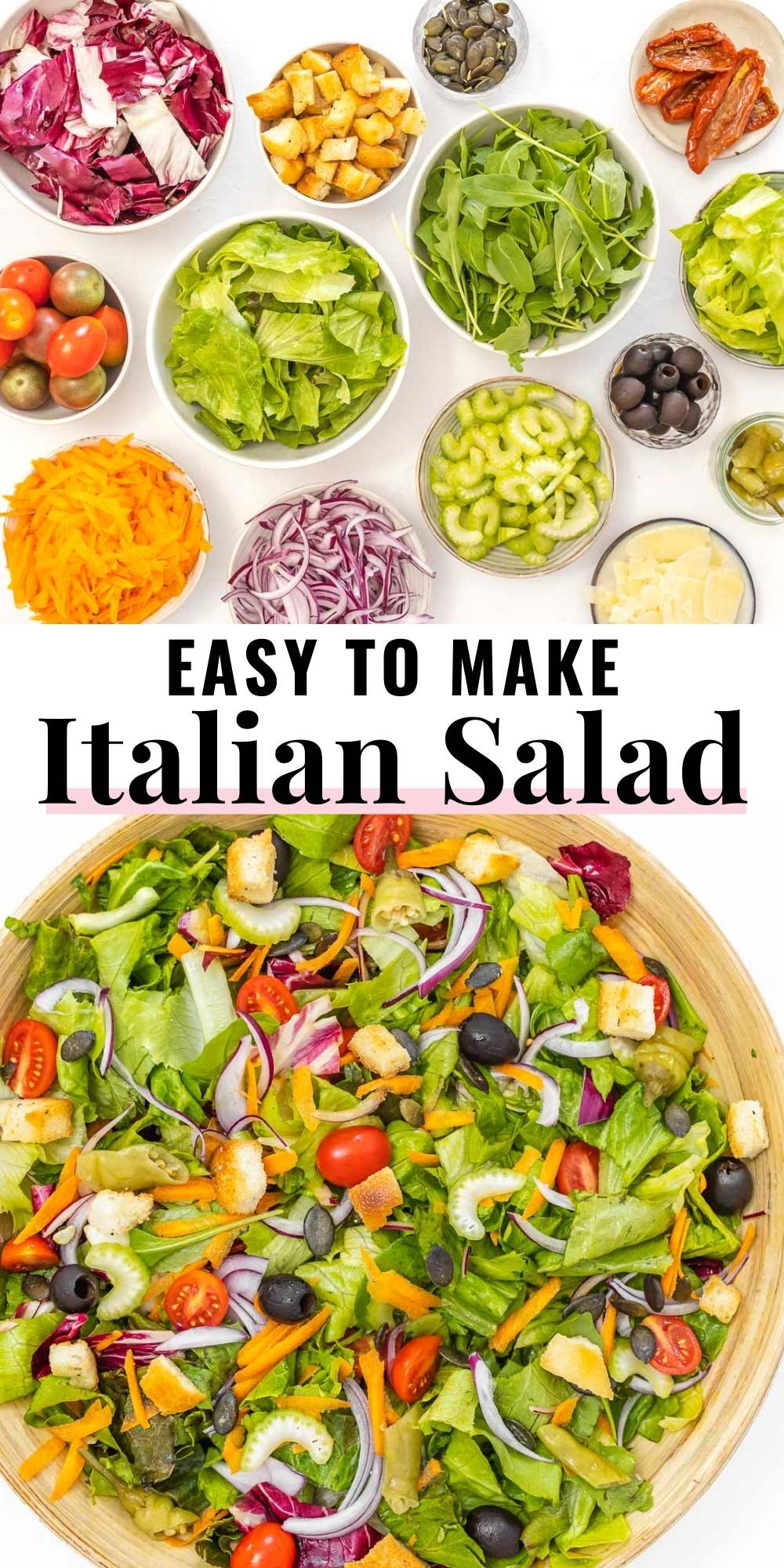 Italian Salad - The Plant Based School