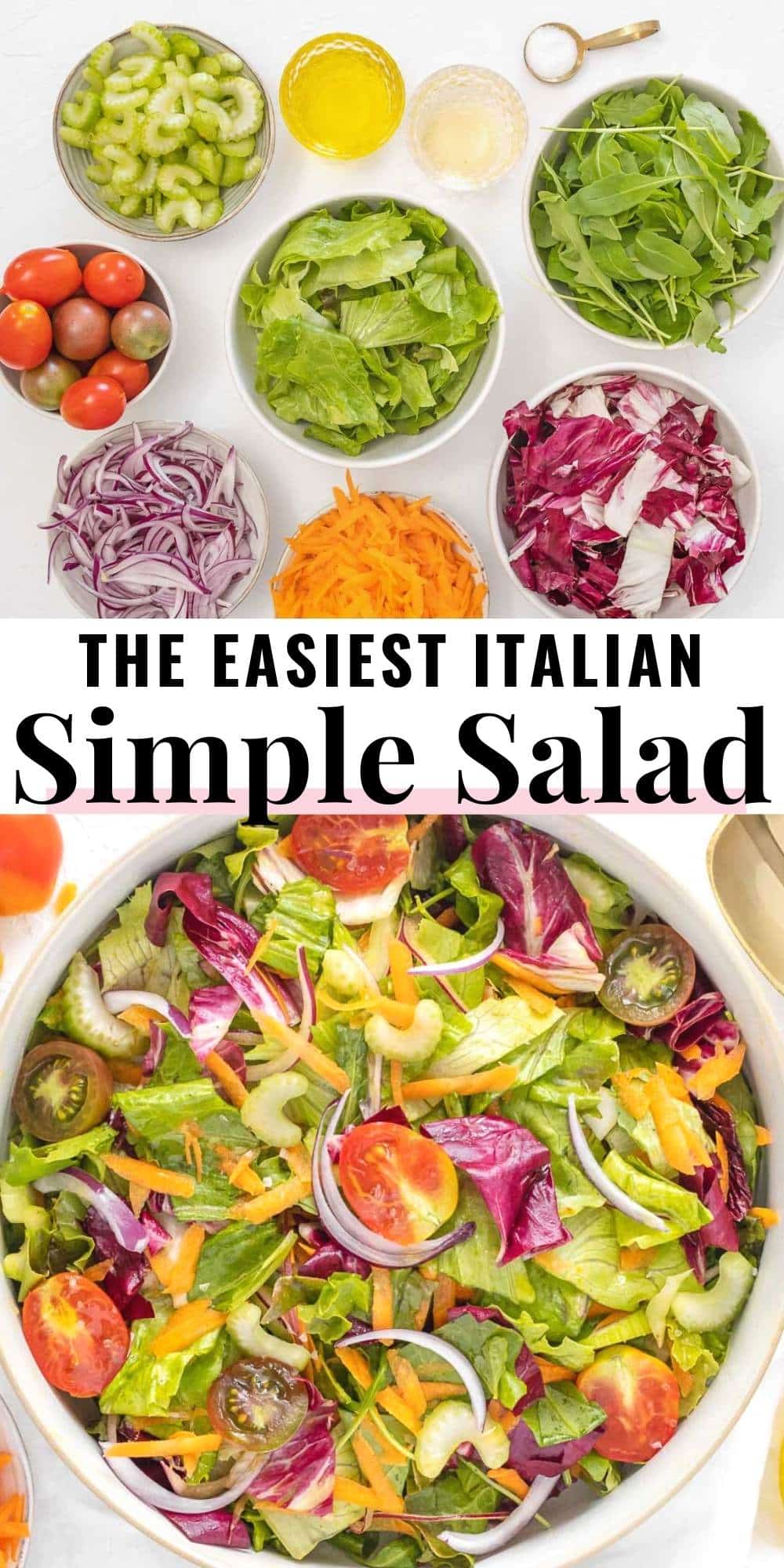 Simple Side Salad - The Plant Based School