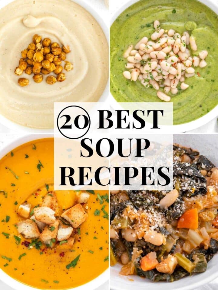 20 Best Soup Recipes (with Toppings) - Plant Based School