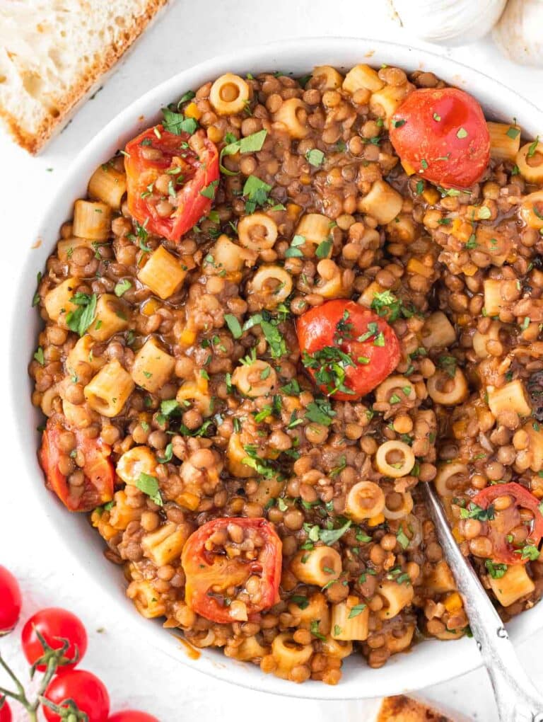 Lentil Pasta - The Plant Based School