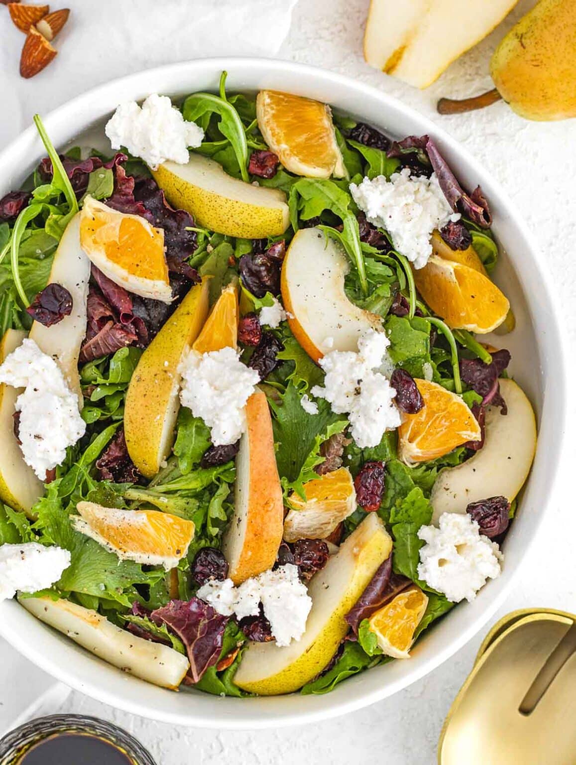 Pear Salad - Plant Based School