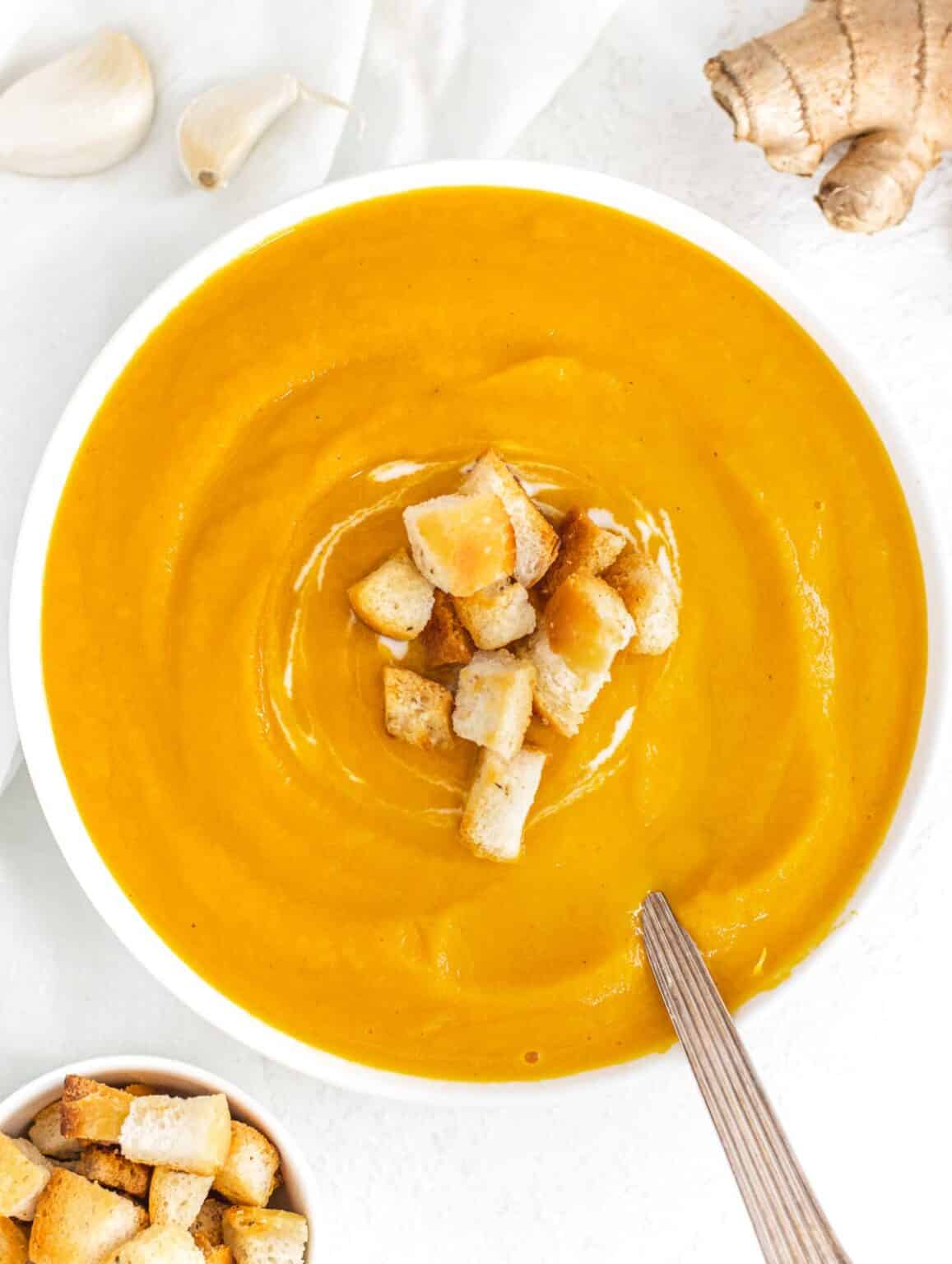 Carrot Soup - Plant Based School
