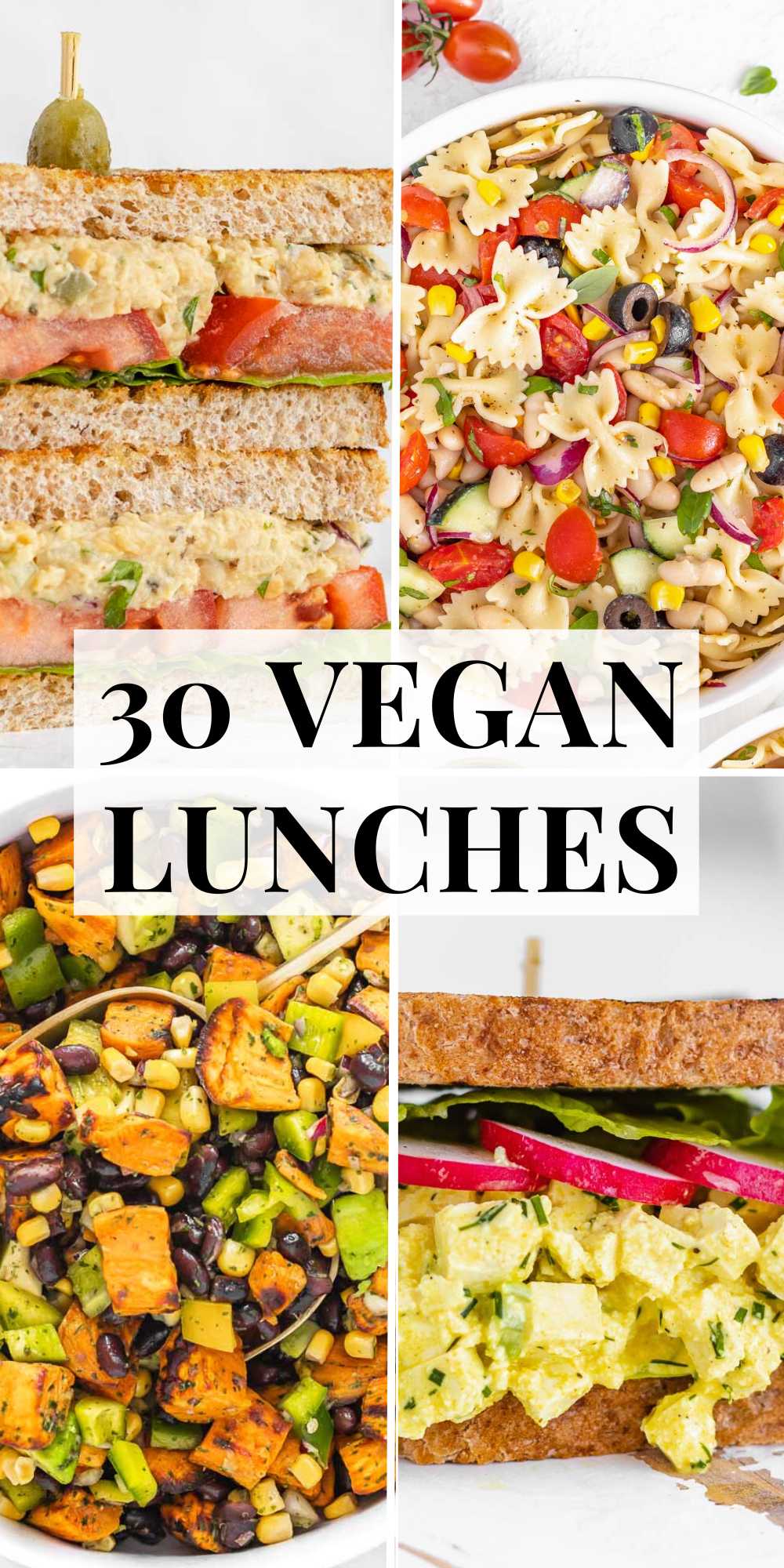 30 Vegan Lunch Ideas - Plant Based School