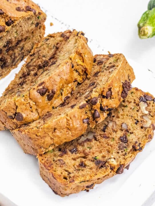 Vegan Zucchini Bread - The Plant Based School