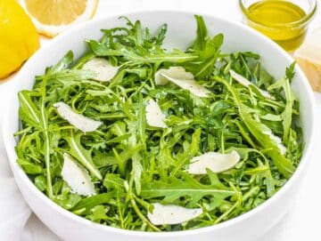 Arugula Salad - The Plant Based School