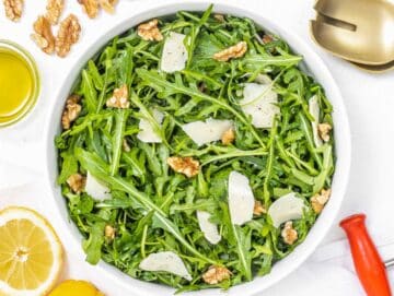 Arugula Salad - The Plant Based School