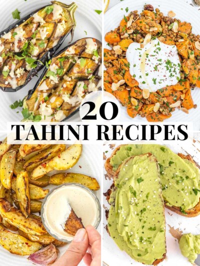 20 Recipes with Tahini - The Plant Based School