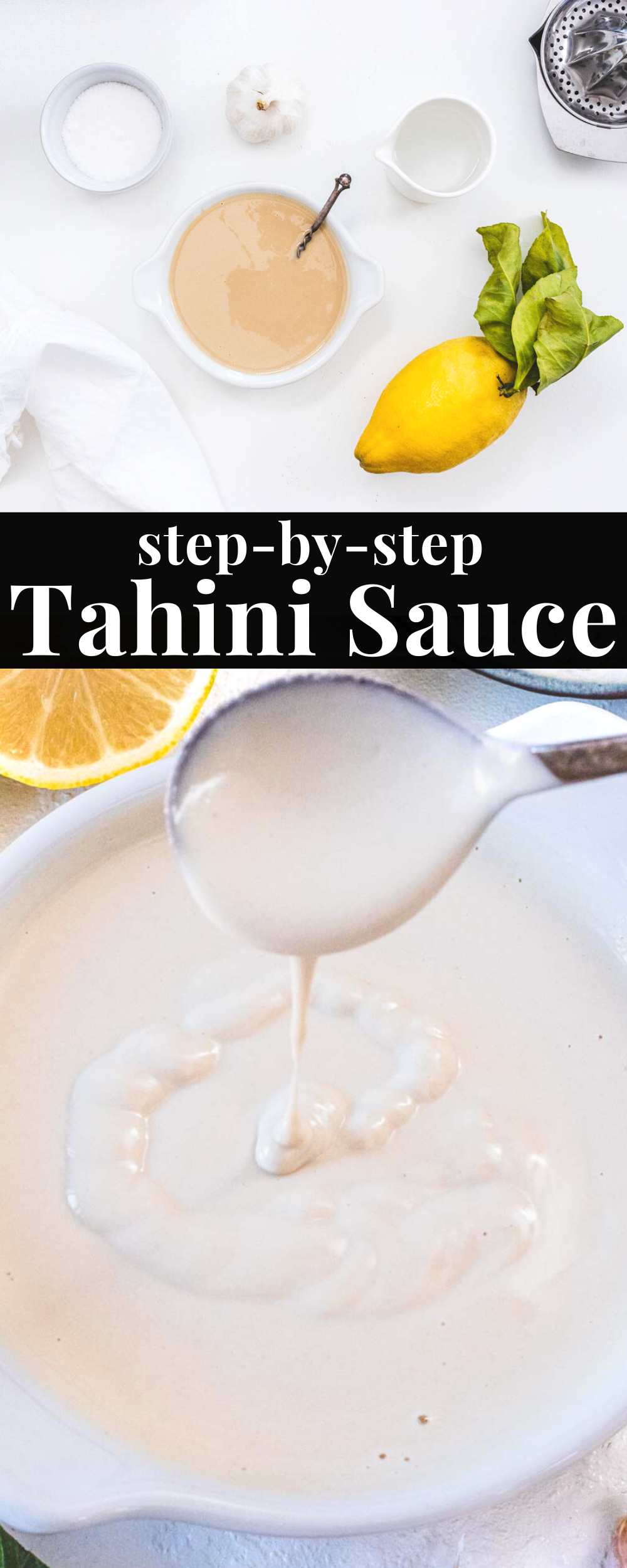 Creamy Tahini Sauce - The Plant Based School