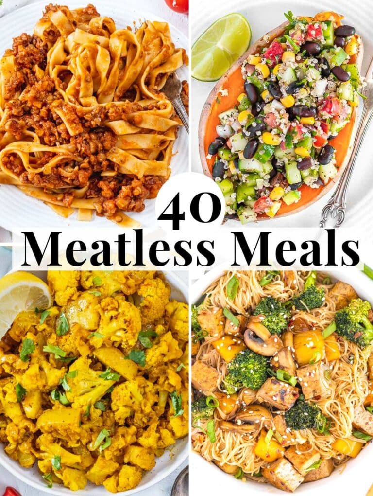 40 Easy Meatless Meals - The Plant Based School