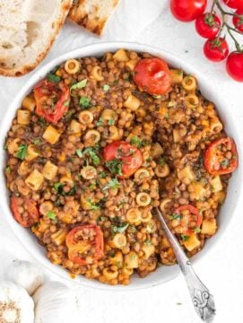 Lentil Pasta: A Delicious One-Pot Recipe for Lunch or Dinner