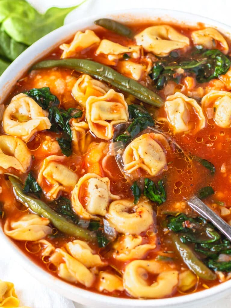Easy Tortellini Soup A Delicious One Pot Meal