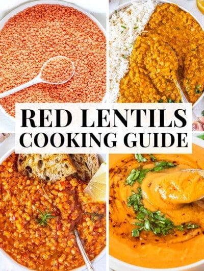 How to Cook Red Lentils the Easy Way + 4 One-Pot Recipes!