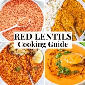 How to Cook Red Lentils the Easy Way + 4 One-Pot Recipes!