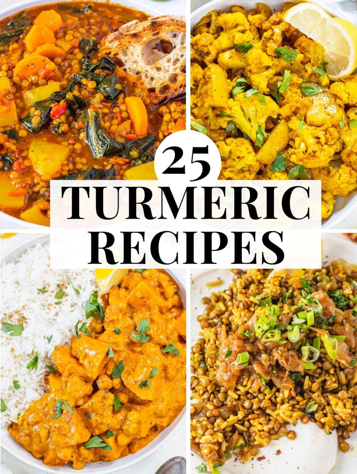 25 Easy Turmeric Recipes You'll Love