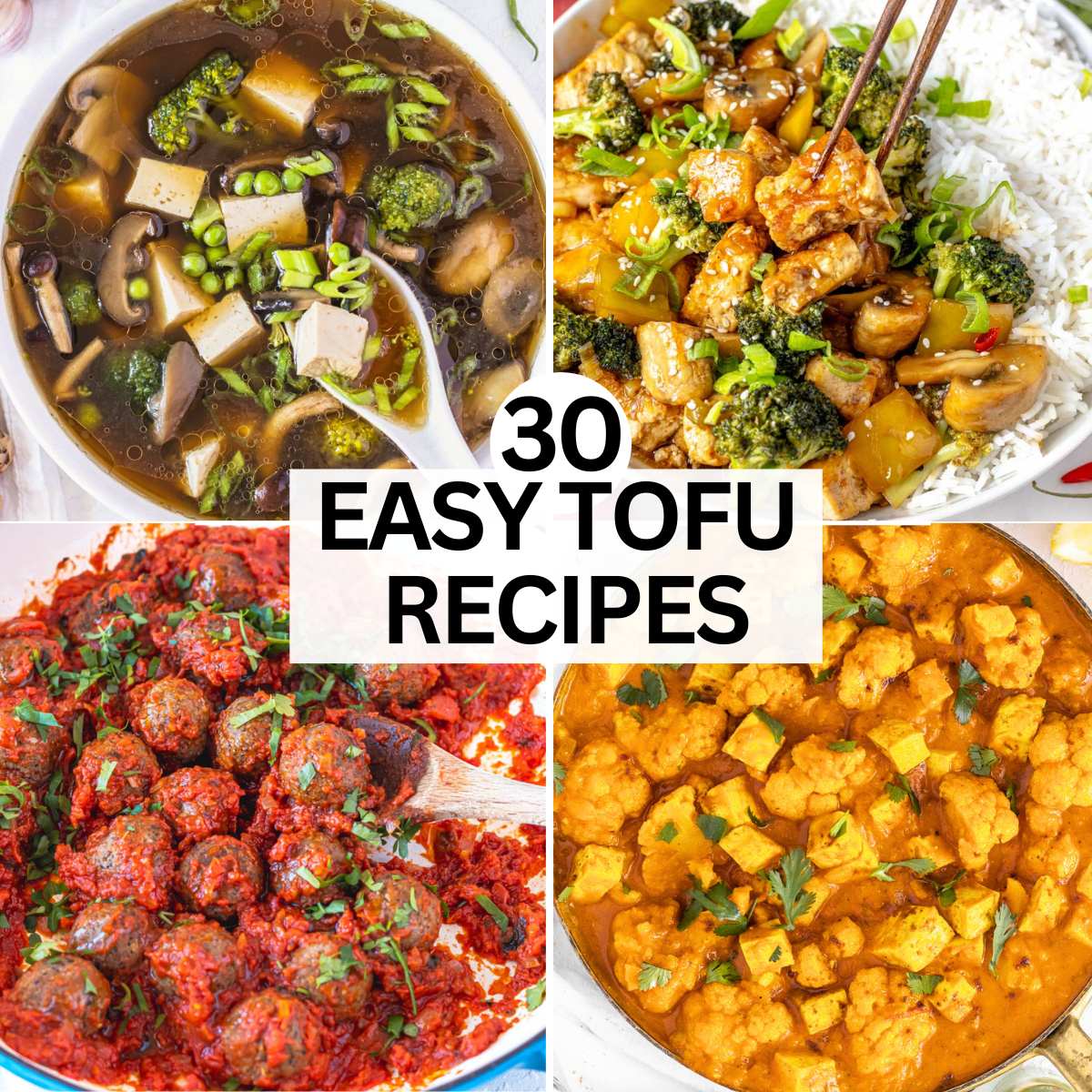 30 easy tofu recipes