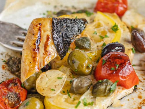 Mediterranean Vegan Fish Recipe with Tofu