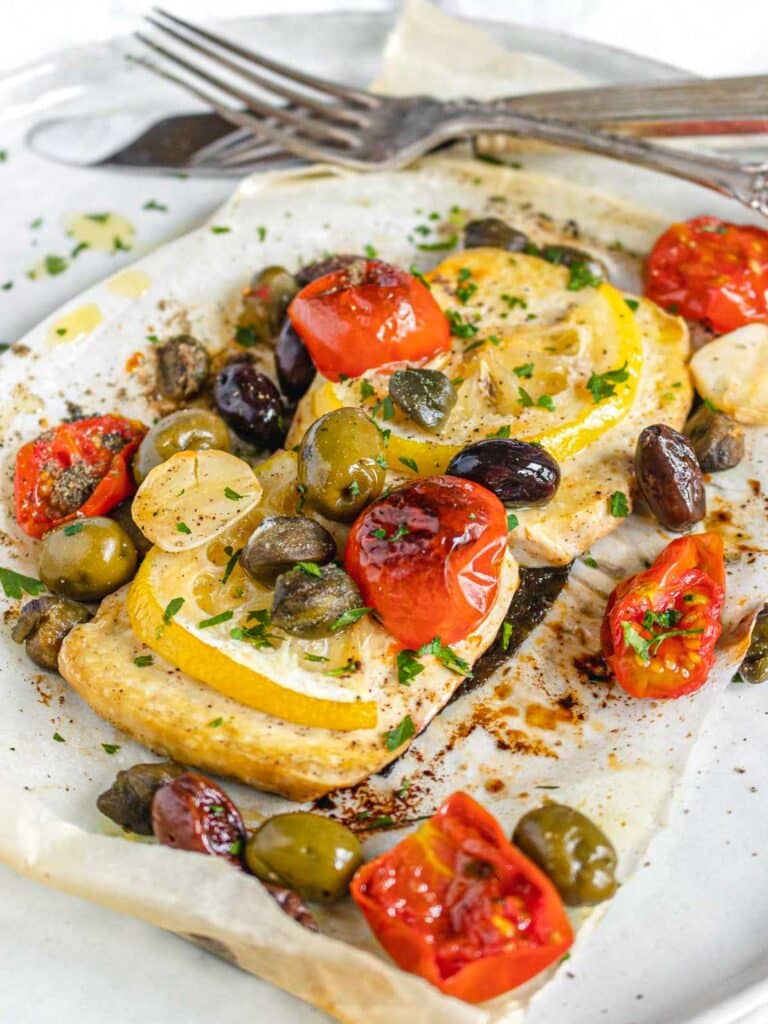 Mediterranean Vegan Fish Recipe with Tofu