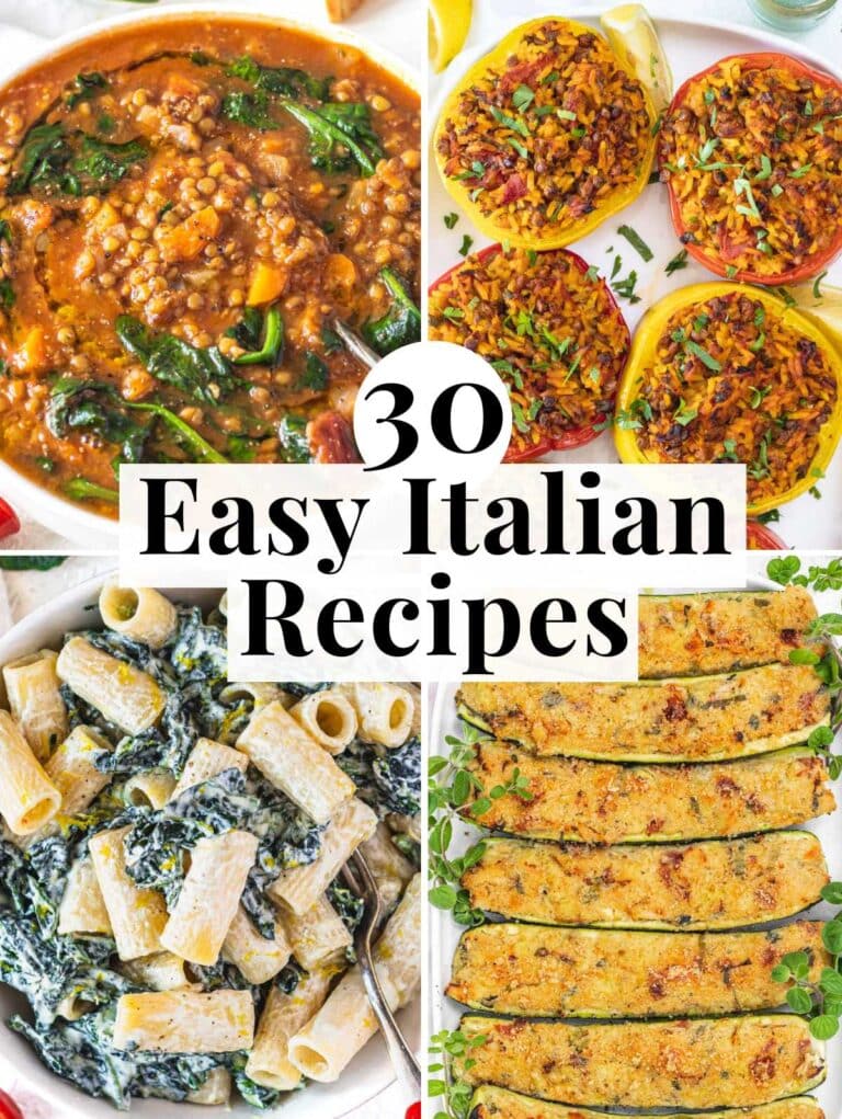 30 Easy Italian Recipes: A Journey Through Italian Cooking