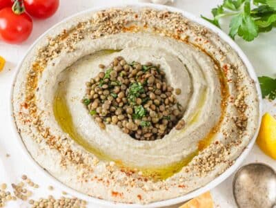 Easy Lentil Hummus: A Creamy Alternative to Chickpea Hummus