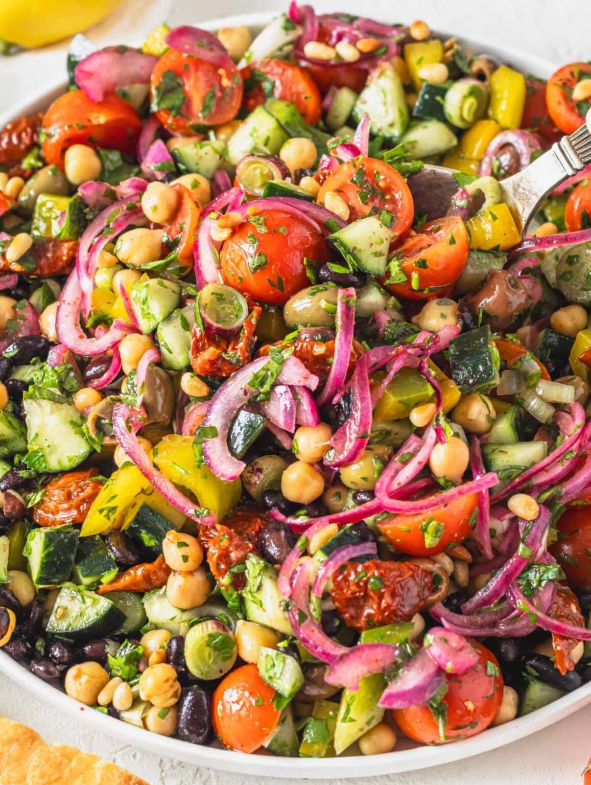 Fresh and Healthy: Try our Mediterranean Salad