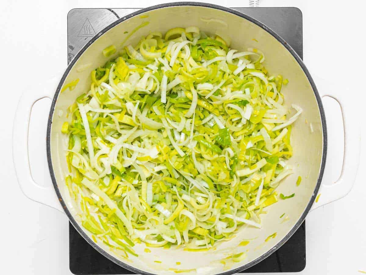 Creamy Potato Leek Soup with Skyr (No Cream Needed!) - The Plant Based ...