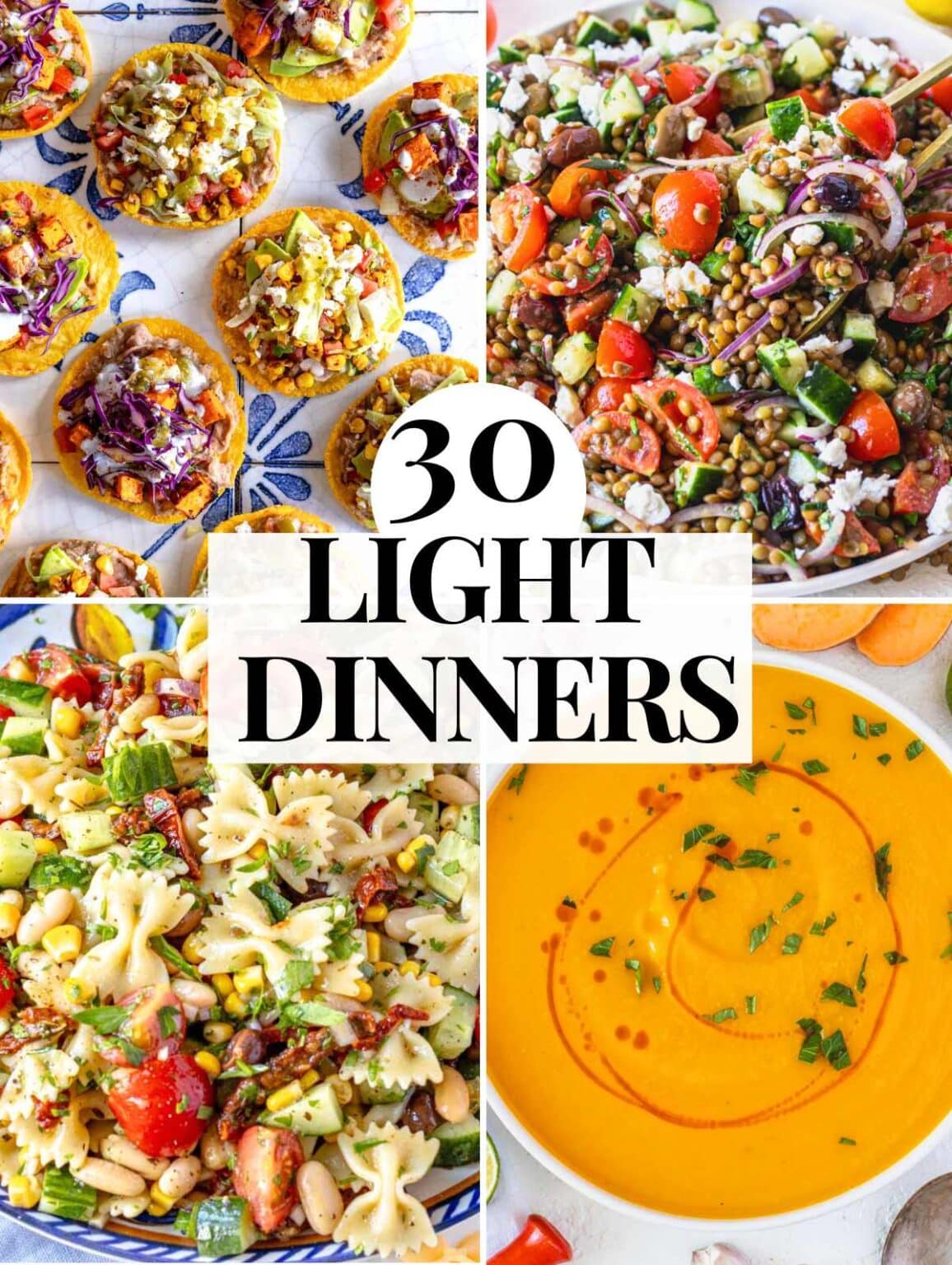 30 Delicious Light Dinner Ideas for a Balanced Diet