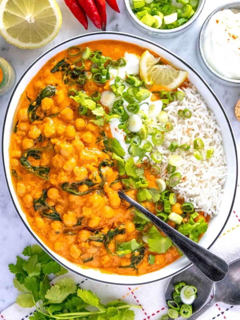 Chickpea Curry - The Plant Based School