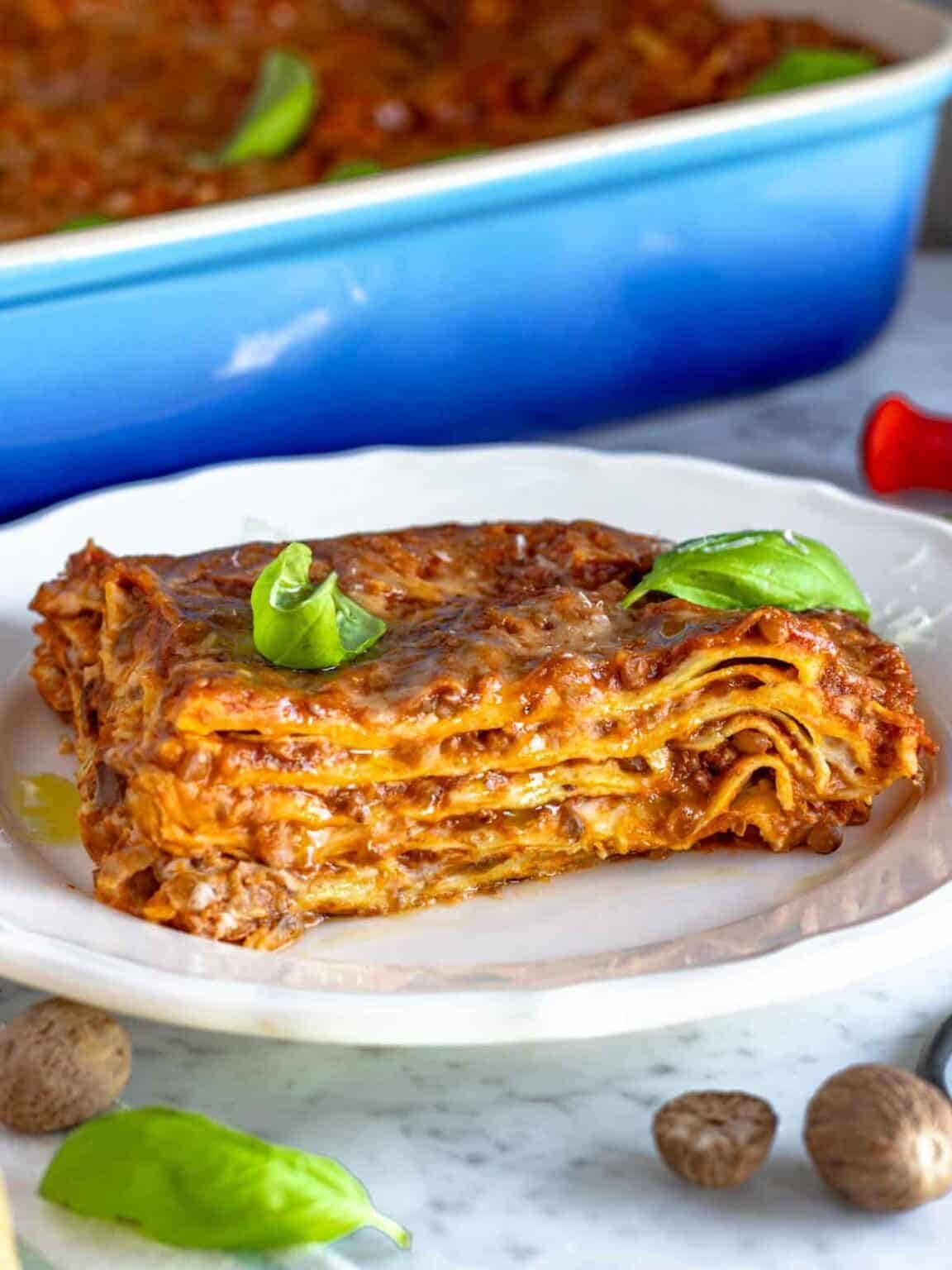 Easy Vegetarian Lasagna