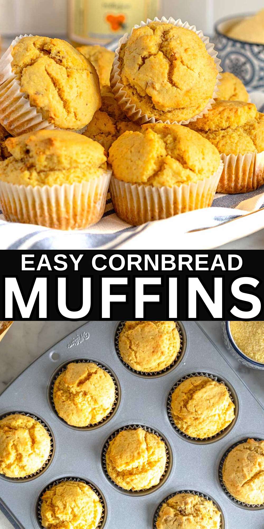 Easy Cornbread Muffins - The Plant Based School