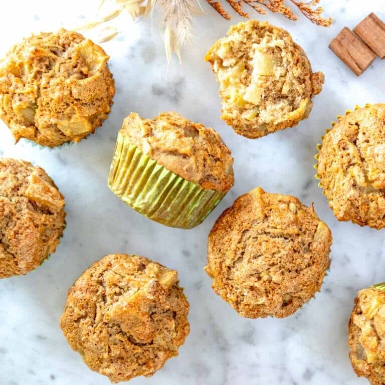Easy Apple Cinnamon Muffins - The Plant Based School