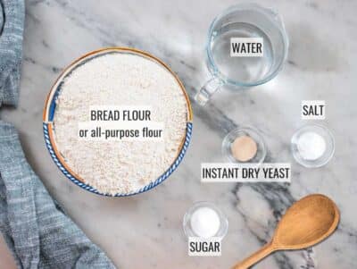 Easy Homemade Bread (No-Knead) - The Plant Based School