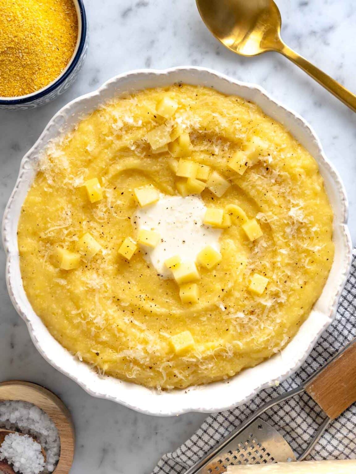 Creamy Polenta - The Plant Based School