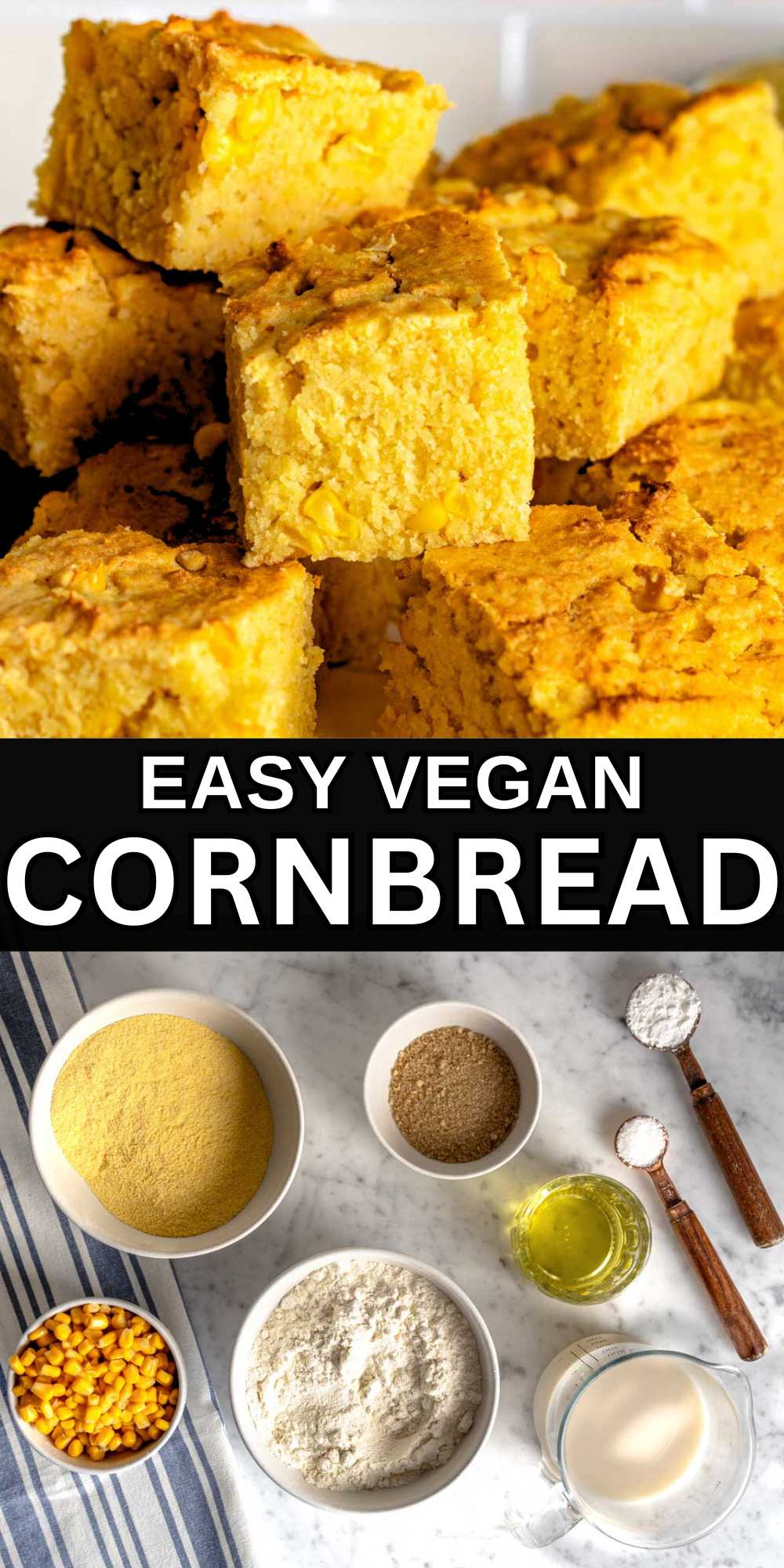 Vegan Cornbread - The Plant Based School
