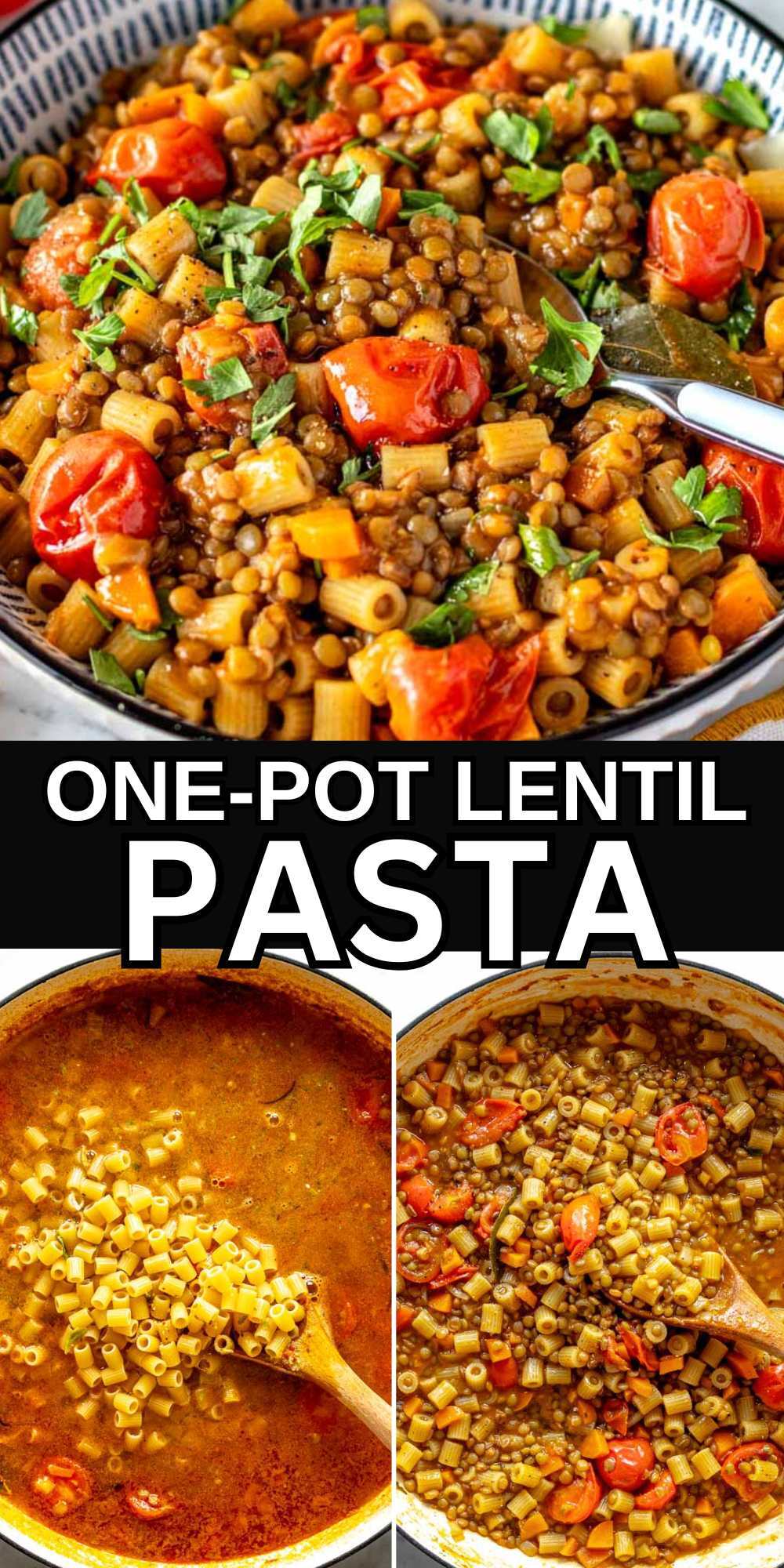Lentil Pasta - The Plant Based School