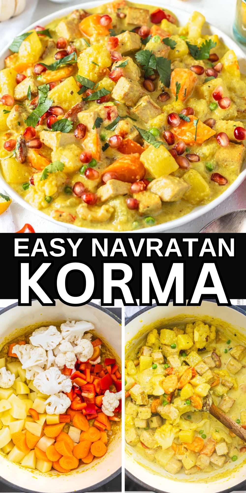Navratan Korma - The Plant Based School