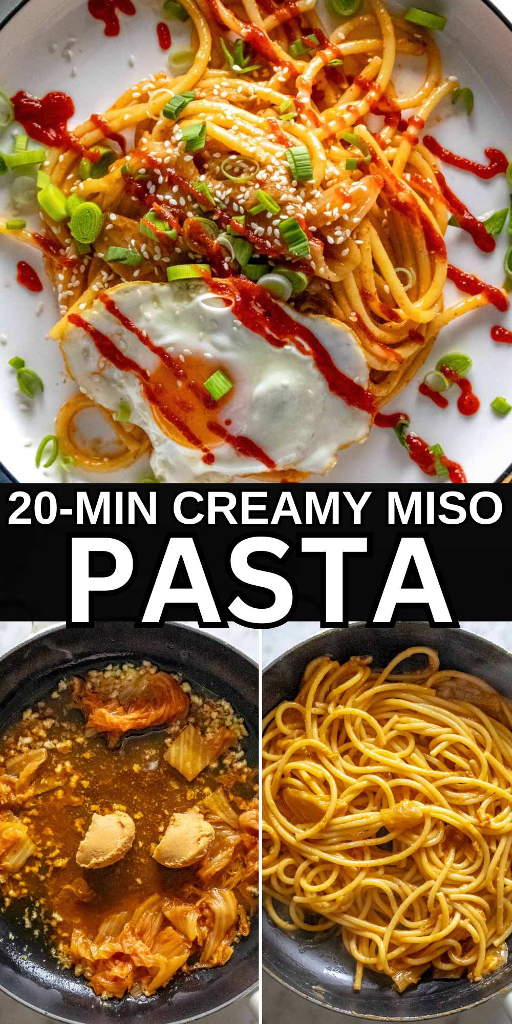 Miso Pasta - The Plant Based School