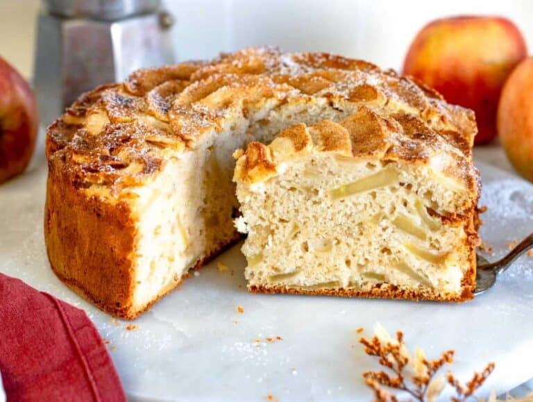 Vegan Apple Cake - The Plant Based School