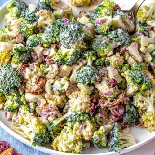 Broccoli Salad - The Plant Based School