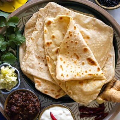 Paratha (Flaky and Stuffed) - The Plant Based School