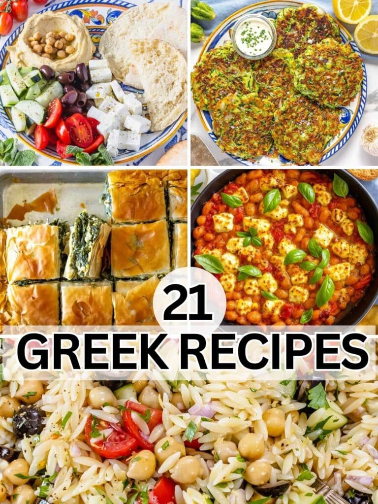 21 Greek Recipes - The Plant Based School