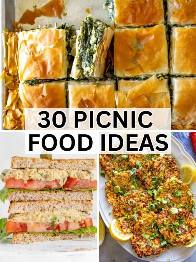 30 Picnic Food Ideas That Don’t Get Soggy - The Plant Based School