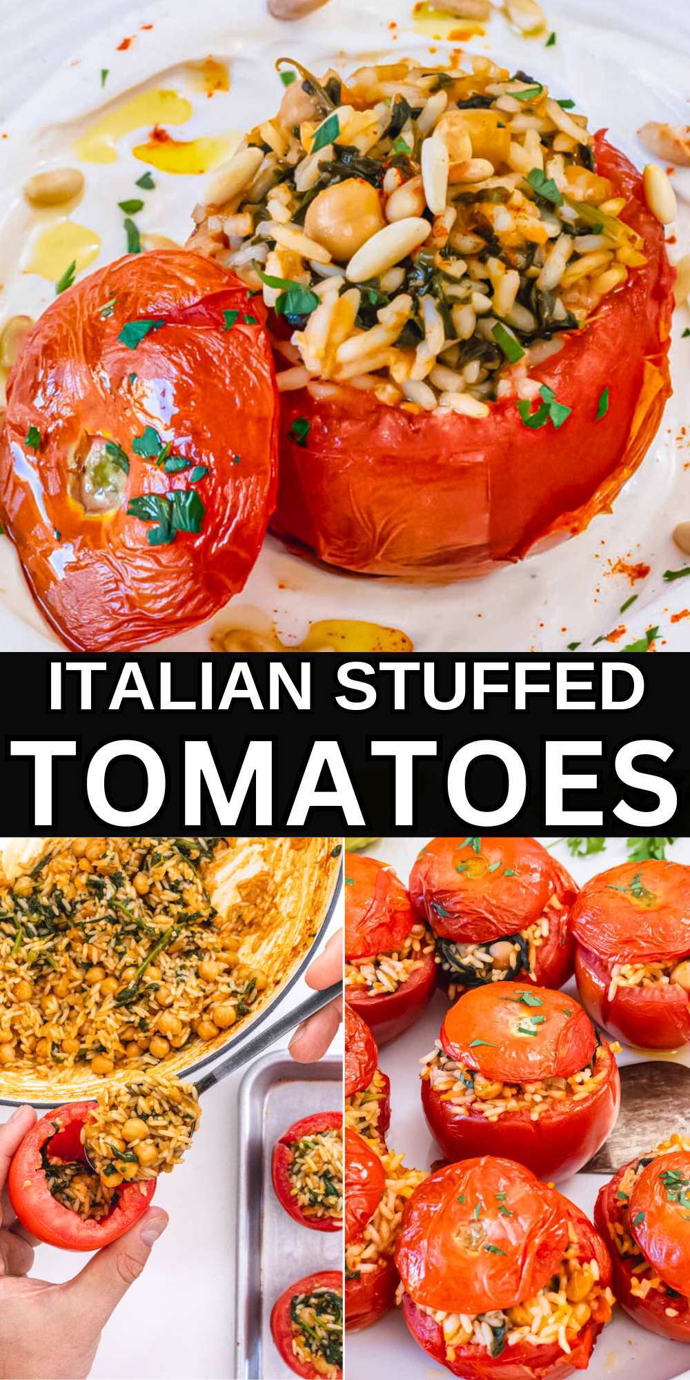 Stuffed Tomatoes (Healthy, Easy, Mediterranean Recipe) - The Plant ...
