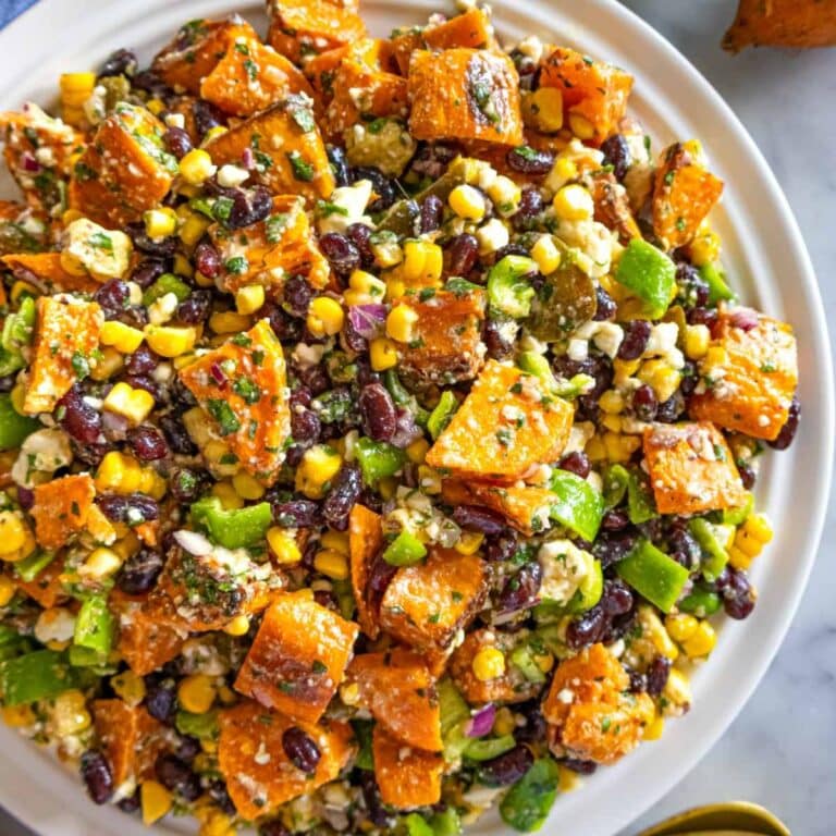 Black Bean Corn Salad (with Marinated Beans) - The Plant Based School