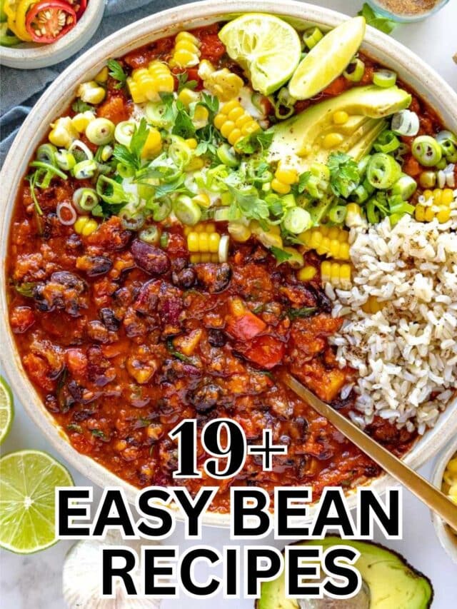 19 Easy Bean Recipes That Save Us Money Every Week - The Plant Based School