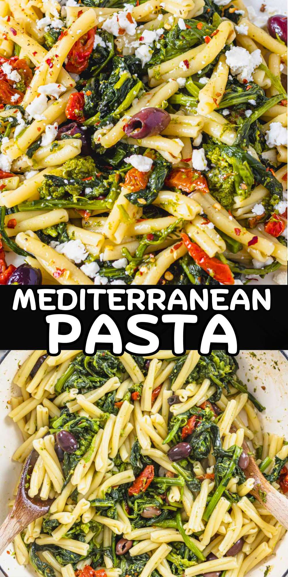 Mediterranean Pasta (Greek-Inspired Dinner) - The Plant Based School