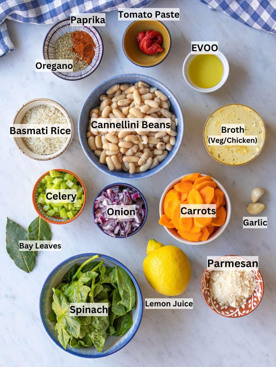 Greek Bean Stew with Rice (Fasolada Inspired) - The Plant Based School