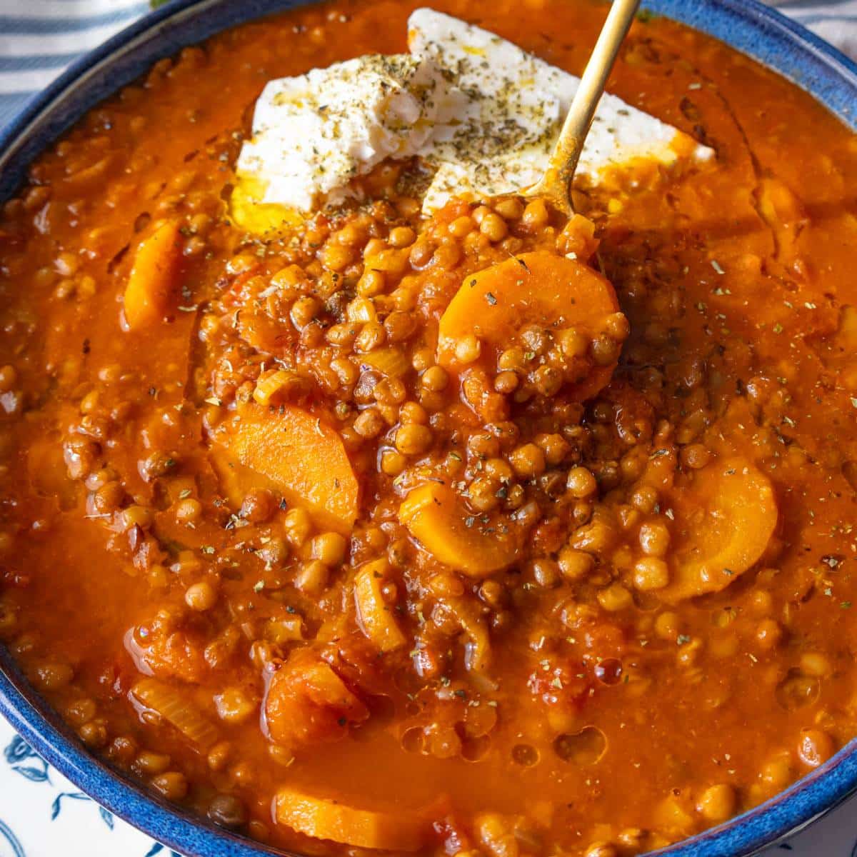 Greek Lentil Soup (Fakes Soupa) Made Simple and Delicious - The Plant ...