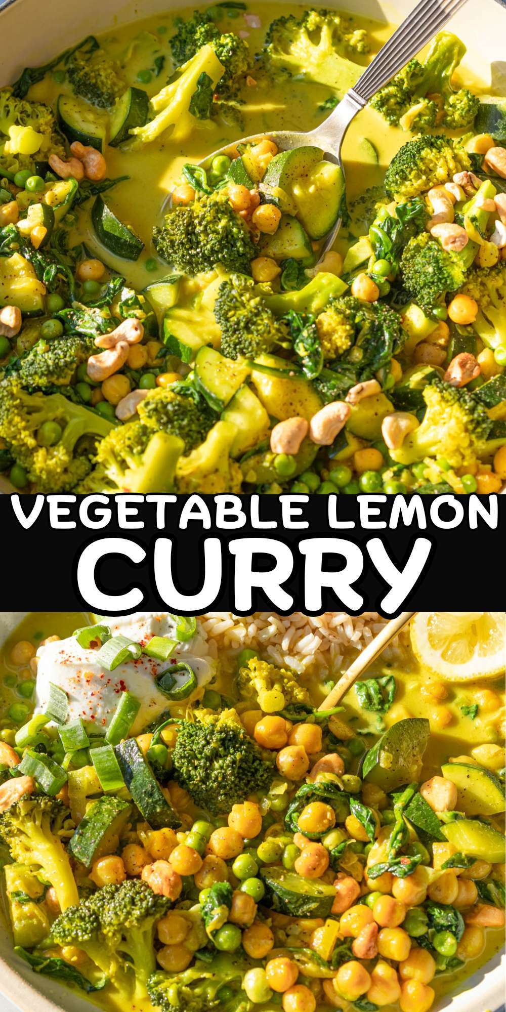 Easy Lemon Vegetable Curry (Healthy One Pot Dinner) - The Plant Based ...